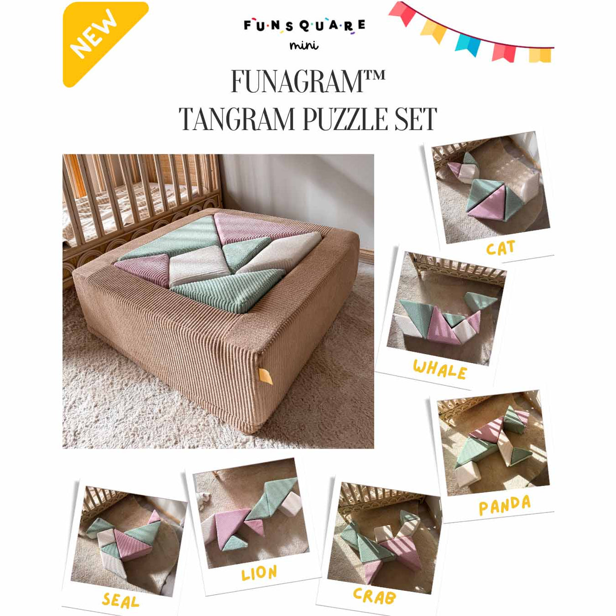 Customisable Australian-Made Kids Play Couch | Funsquare